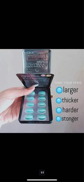 Max Man Blue 10 tablets Maxxman 100% USA Made Original | Lazada PH