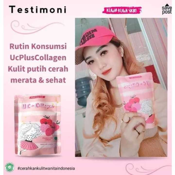 STOK READY Susu Pencerah Badan UC + Collagen Minuman Kesehatan Kolagen ...