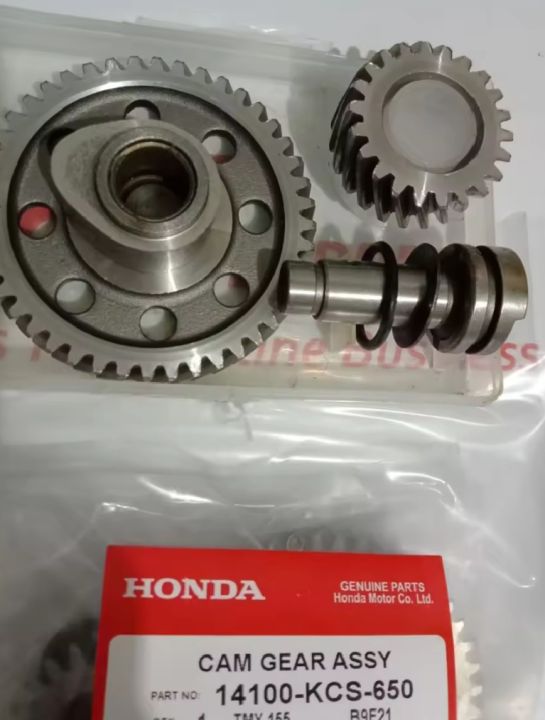 HONDA Genuine CAM GEAR assy for TMX155 part no.14100-KCS-900 Thailand ...