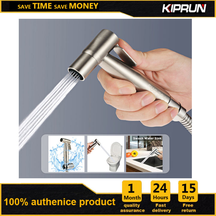 [Ready Stock] KIPRUN Toilet Bidet Sprayer Handheld Bidet Sprayer 304 ...