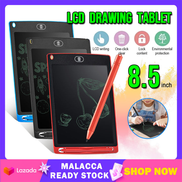 LCD Writing Pad 4.5/8.5/12inch Graphics Tablet Handwriting Pad Board ...