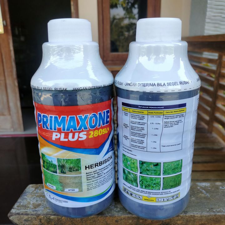 Herbisida Primaxone Plus 280 SL 1 Liter Pembasmi Aneka Gulma Rumput ...
