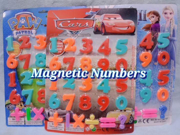 4cm Magnetic Numbers Ref Magnet Educational Toy | Lazada PH