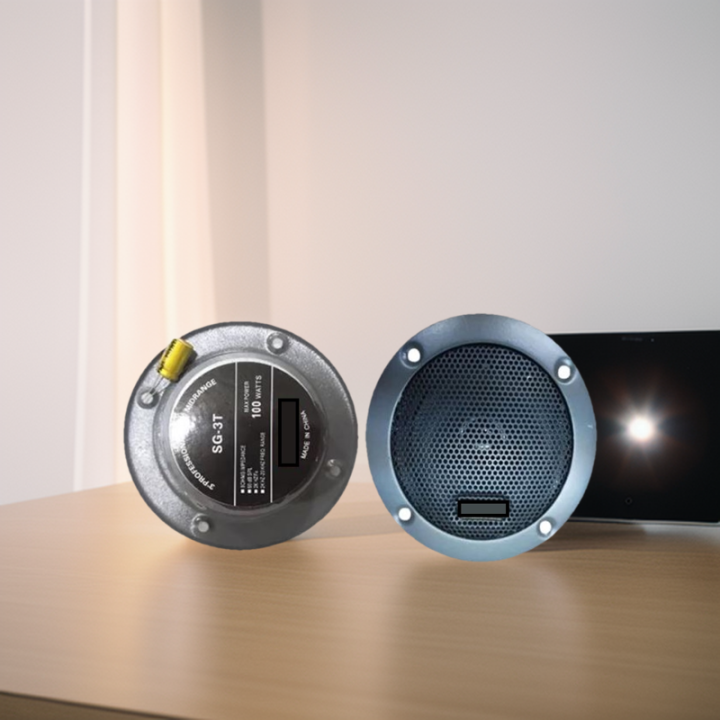 SG-3T 3 inches Professional HI-FI Tweeter 100 Watts Speaker | Lazada PH