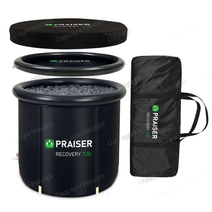 Inflatable Portable Ice Bath Tub for Athletes Cold Water Therapy Hot ... Inflatable Portable Ice Bath Tub for Athletes Cold Water Therapy Hot ...