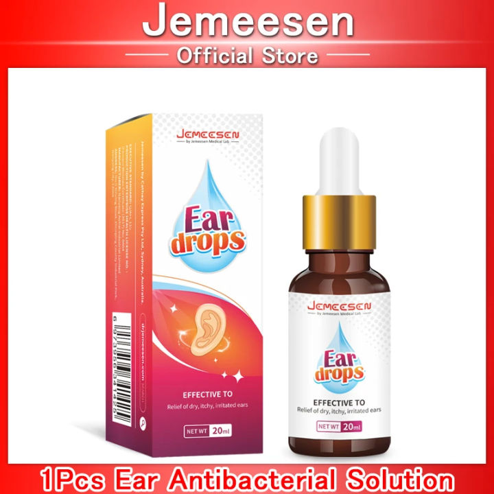 Jemeesen 2023 20ML Ear Bleeding Antibacterial Solution Deafness ...