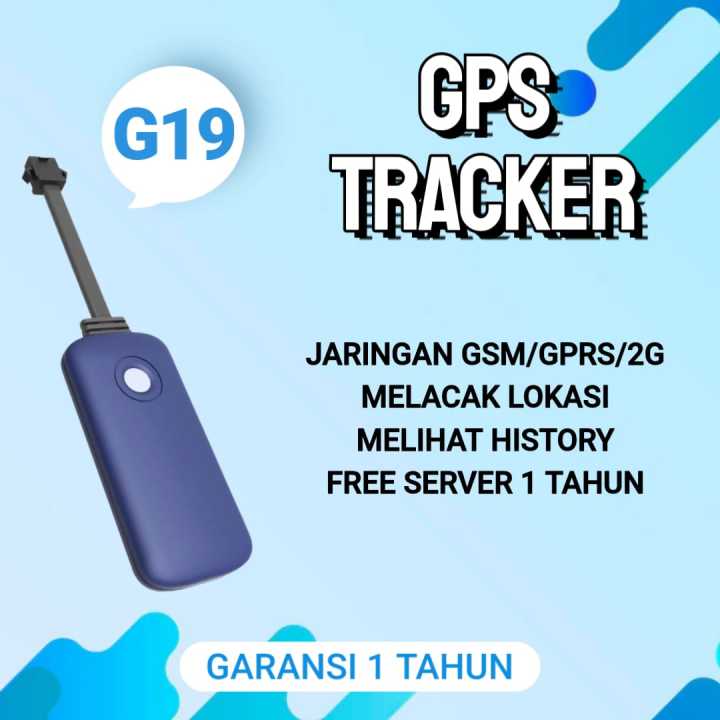 GPS TRACKER G19 WATERPROOF FREE APLIKASI WANWAY TRACK | Lazada Indonesia