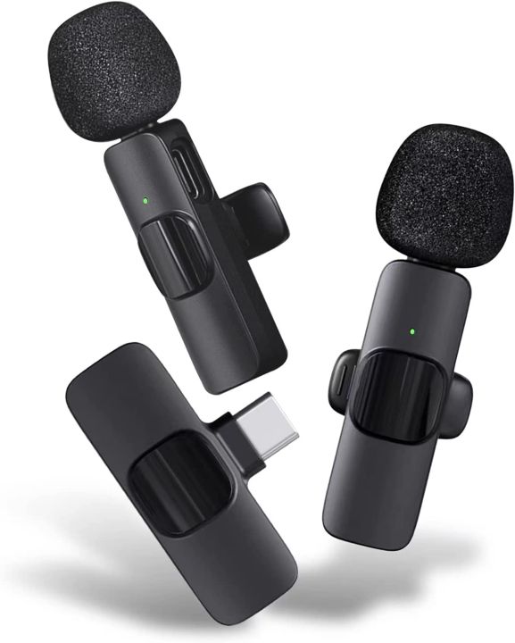 xqxm original Mic clip on wireless 2.4GHZ Lavalier Plug and Play Live ...