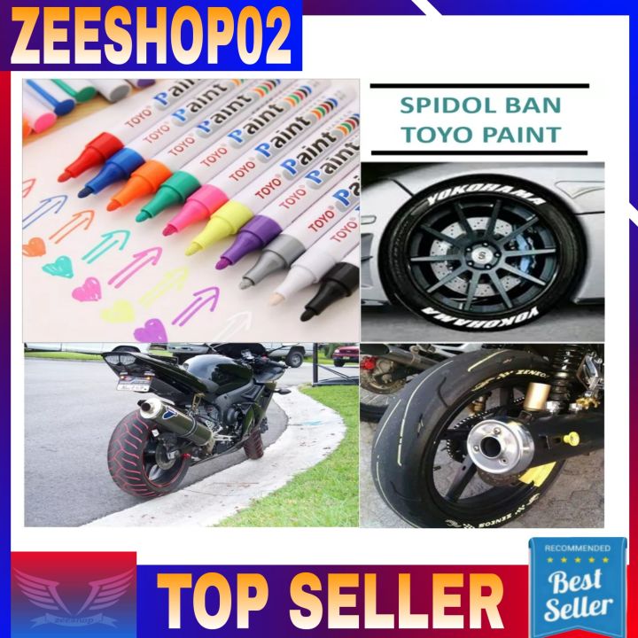 Spidol Ban Motor Mobil Anti Air Original | Lazada Indonesia