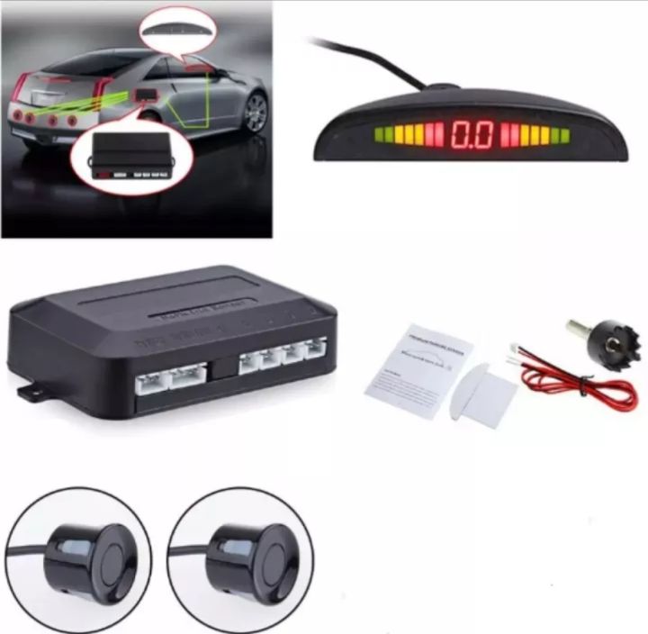 Sensor Parkir 2 Titik Plus Display, Komplit Mata Bor | Lazada Indonesia