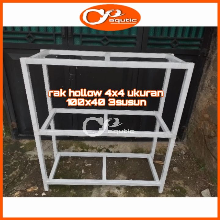 meja aquarium holow murah ukuran 100x40cm 3susun /meja auarium hollow ...
