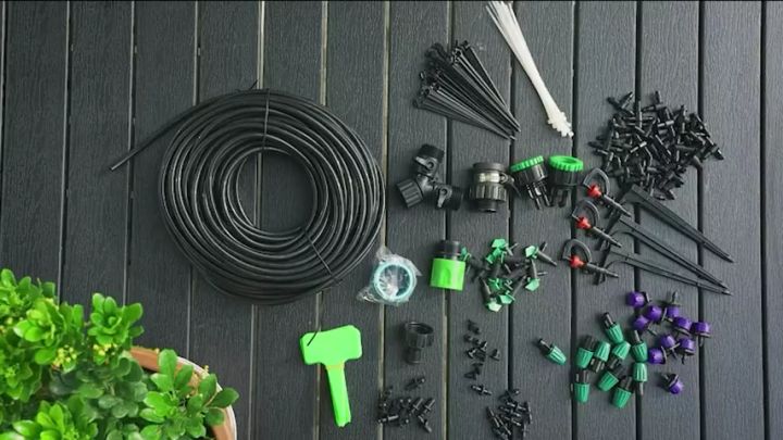 5M Mini Drip Irrigation Kit Garden spray irrigation set Drip Irrigation ...