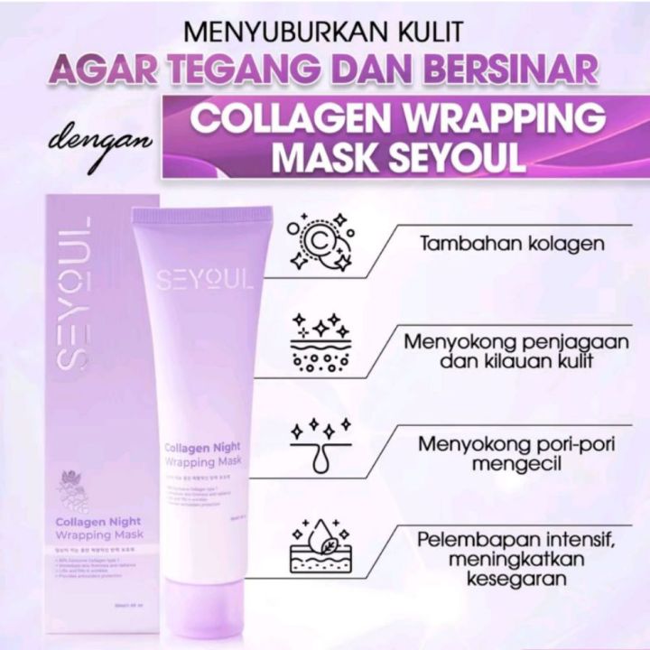 COLLAGEN WRAPPING MASK SEYOUL | Lazada