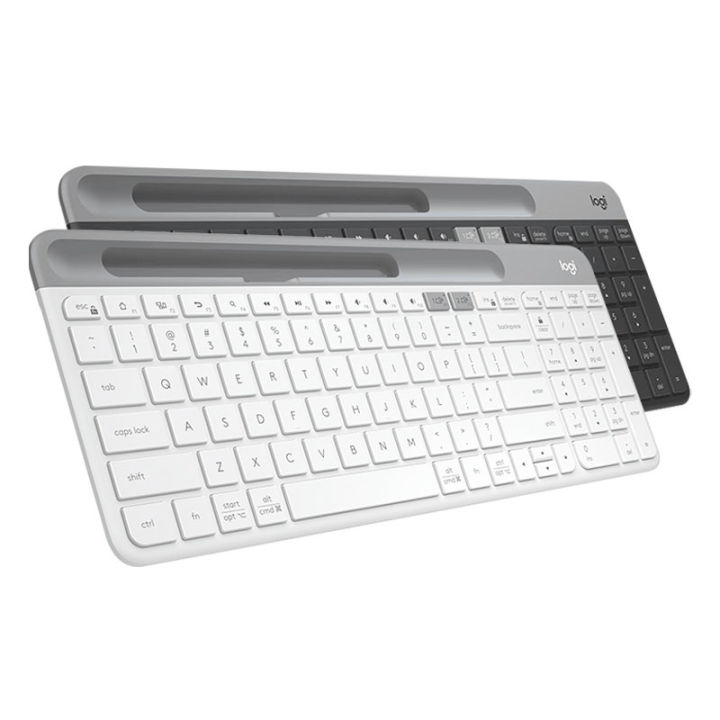 Logitech K580 Slim Multi Device Bluetooth Wireless Keyboard 24 Month Battery 2 4 Ghz Usb