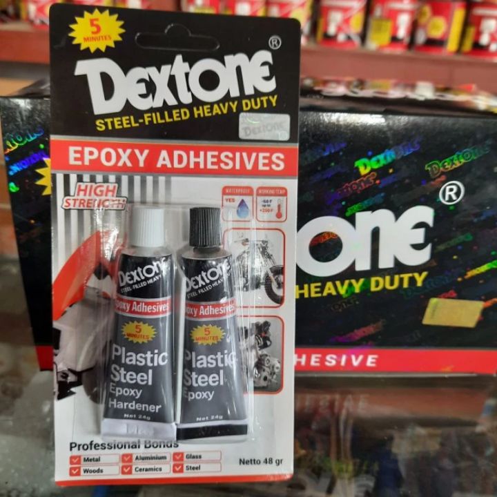 lem besi dextone / epoxy adhesive lem dextone original | Lazada Indonesia
