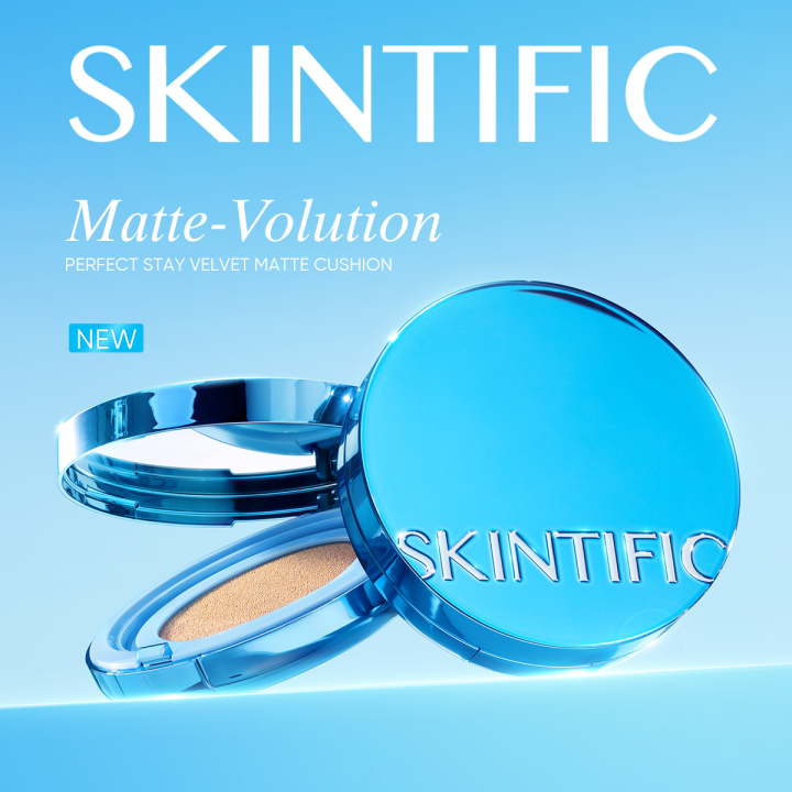 SKINTIFIC Perfect Stay Velvet Matte Cushion matte makeup effect high ...