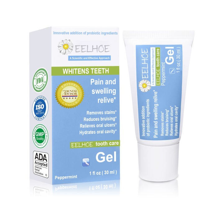 EELHOE Probiotic Tooth Gel Removal Plaque Tartar Toothpaste Prevent ...