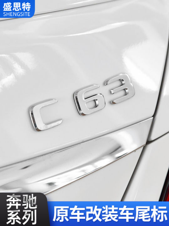 Benz Tail Tag Car Stickers Modification C- Class E-Class C 260L E300L ...