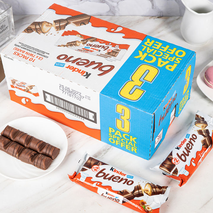Ferrero Kinder Bueno Chocolate Jianda Kinder Milk Siberian Hazelnut ...