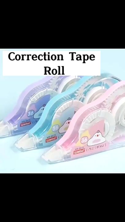 Tipe-X / Correction Tape Roll Karakter Pita Koreksi Gulungan Tidak ...