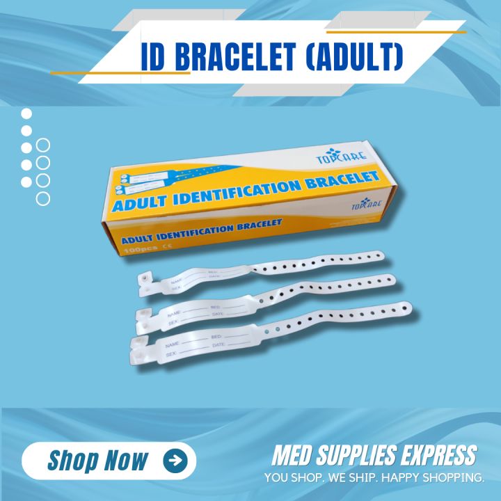 ID Bracelet INSERT | Identification Bracelets | Patient ID TOPCARE 100's" | Lazada PH
