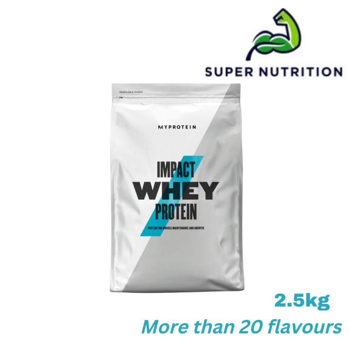 Impact Whey Protein 2.5kg myprotein | Lazada