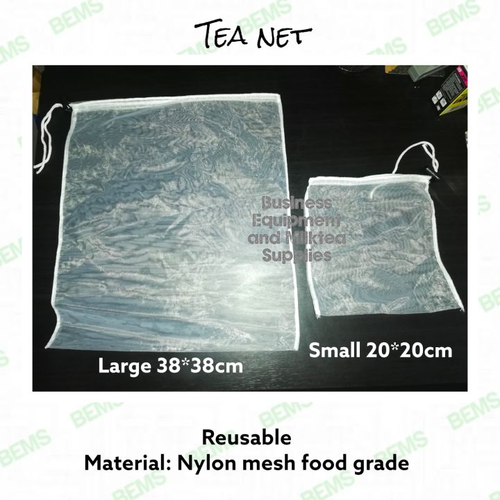 Reusable Tea net mesh Cloth filter strainer for tea leaves | Lazada PH