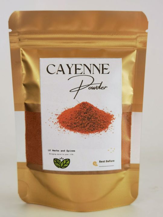 Cayenne Powder by LK Herbs and Spices (50g) | Lazada PH