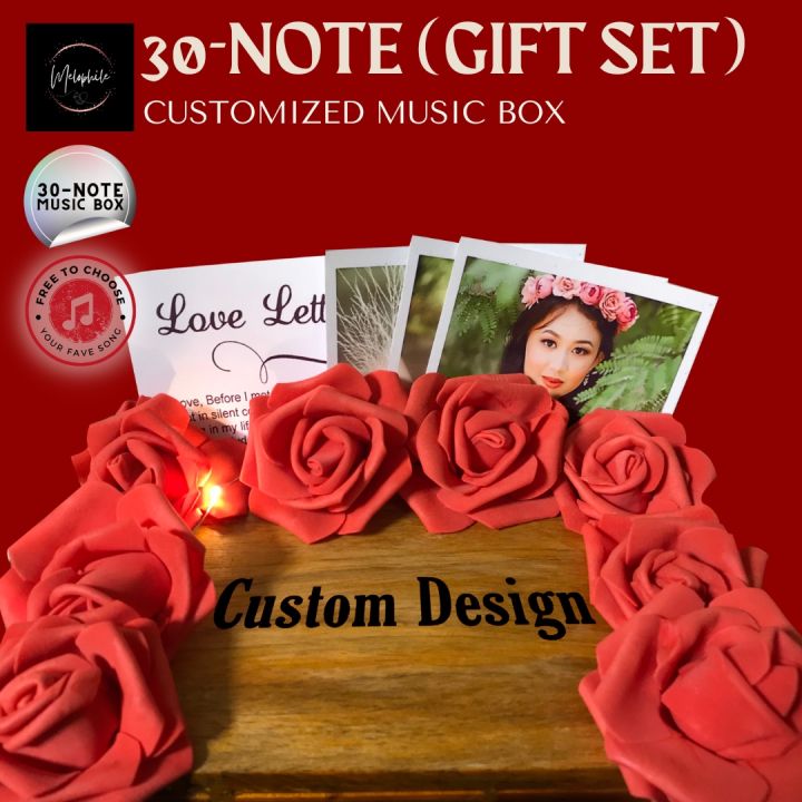 Custom Song Music Box (30-Note) GIFT SET | Lazada PH