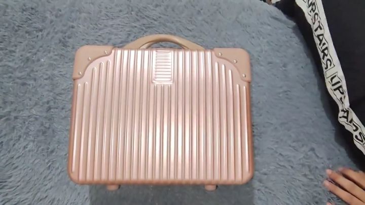 (Spot) Luggage Travel Box 14 inch Small Suitcase Mini Makeup Box ...