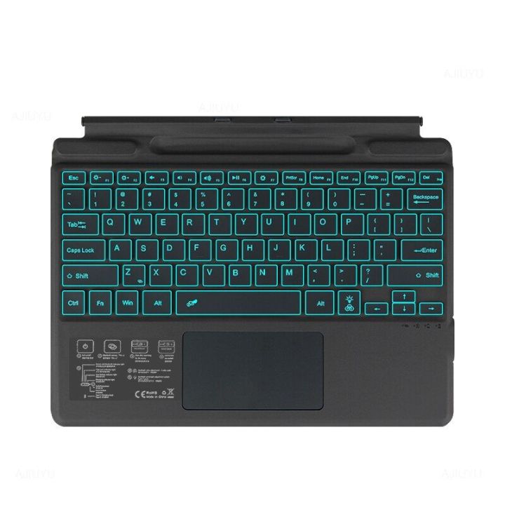Magnetic Wireless Bluetooth Keyboard for Surface Pro 9 8 X Pro8 13 Inch ...
