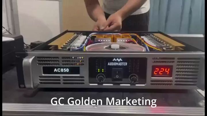 Audiomaster Professional Power amplifier AC400 400watts ac400 (Upgrade ...