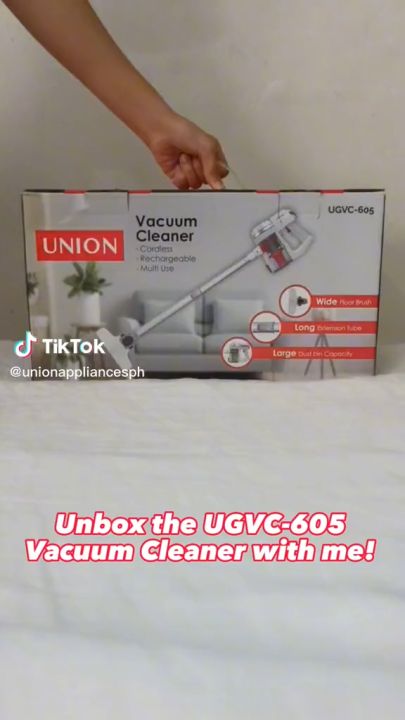 Union UGVC-605 Cordless Handheld Vacuum Cleaner | Lazada PH