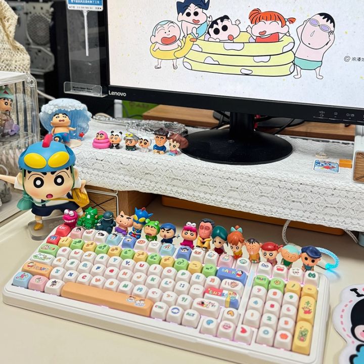 【Keycap Only】Crayon Shin-chan Keycap MOA Profile 138 Keys PBT Five ...