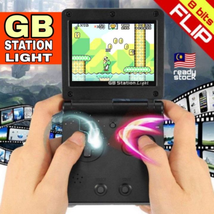 Gameboy advance SP GB station light retro console | Lazada