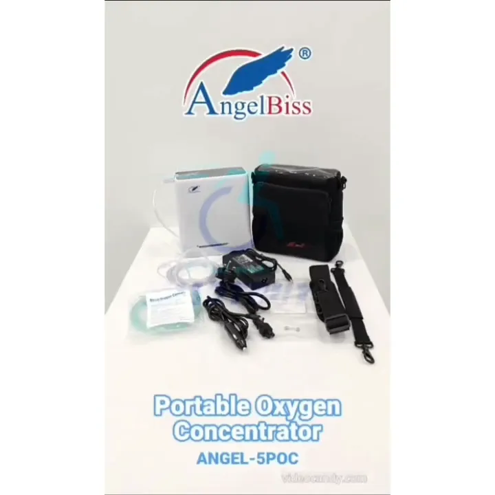 Angelbiss Portable Oxygen Concentrator | Car Use / Rechargeable ...