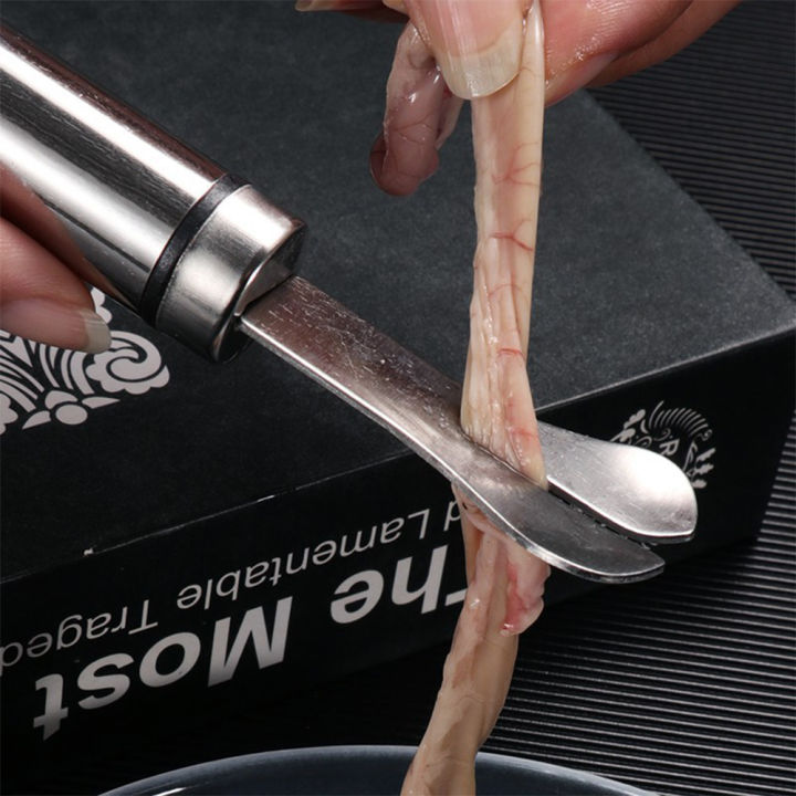 Stainless Steel Gutting Knife for Poultry and Fish Chicken Duck Pig ...