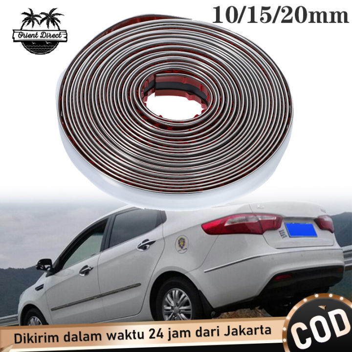 15 Meter List Chrome Mobil Lis Chrome Mobil List Moulding Bumper Body ...