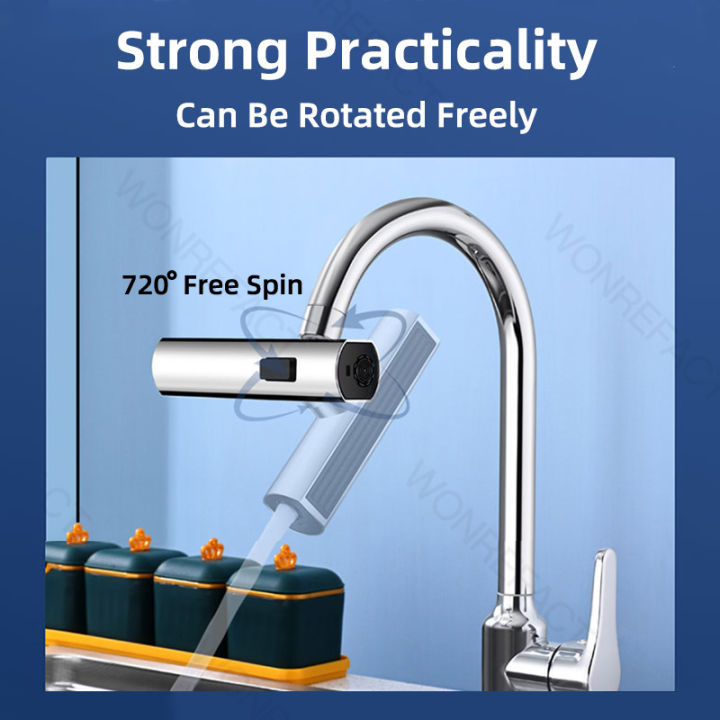 Kitchen sink nozzle Nozzle 3 mode multi-function waterfall faucet Hot ...