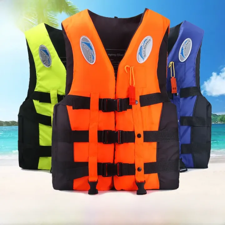High Buoyancy Swimming Life Jacket Portable Fishing Vest Surfing Wading ...