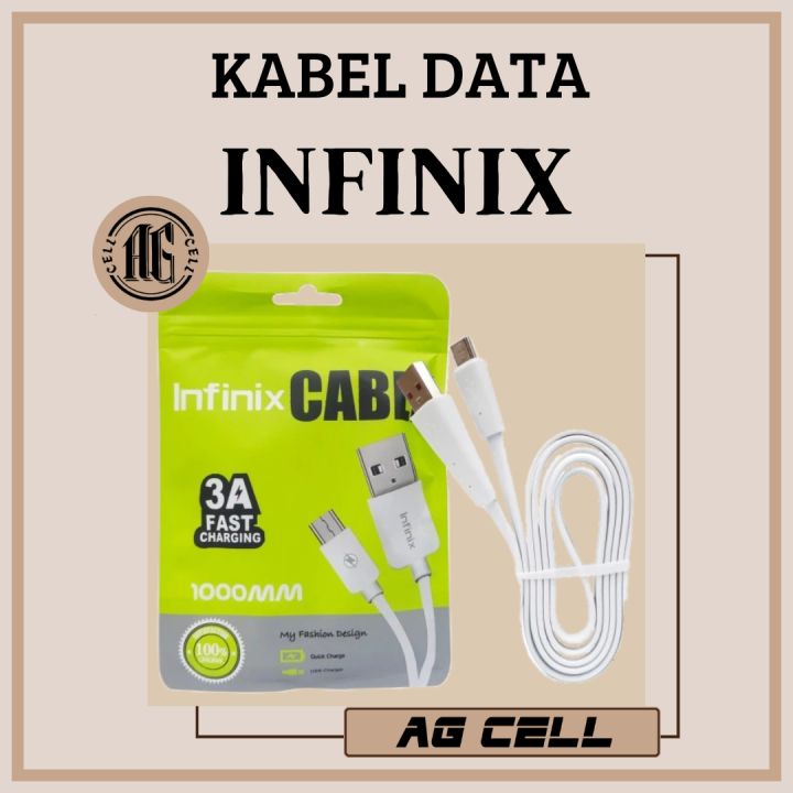 Kabel Data Kabel Casan Infinix Suport Fast Charging 3A Usb Micro Type C ...