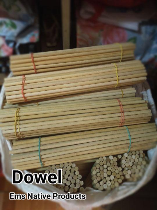 50PCS. DOWEL STICK 12INCHES (3sizes) | Lazada PH