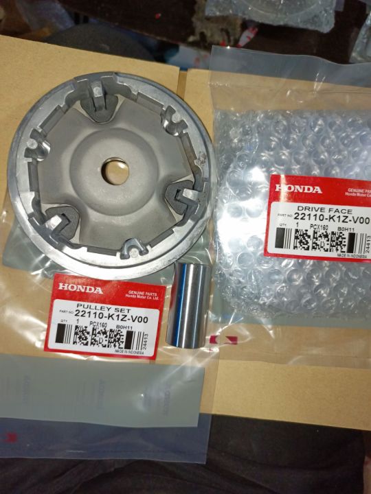 honda genuine pulley set with drive face for (PCX160/ADV160) Indonesia ...