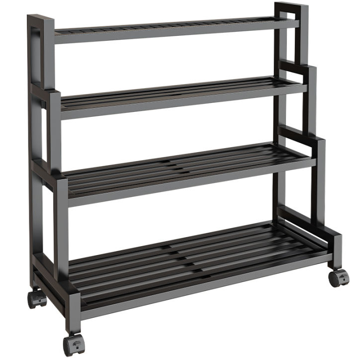 Stepped Multi-Layer Iron Floor Display Rack Moveable | Lazada Singapore