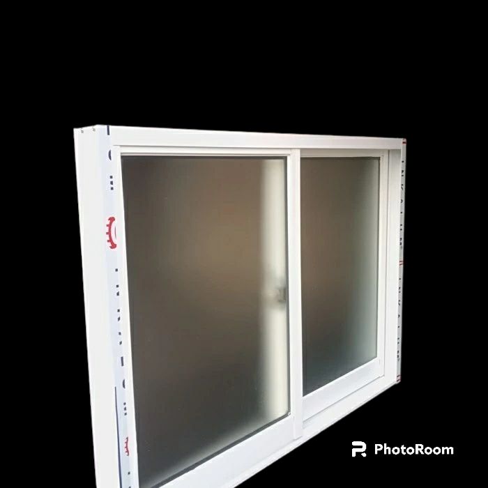 kusen aluminium model jendela sliding ukuran T60 x L120 kaca 5mm full ...