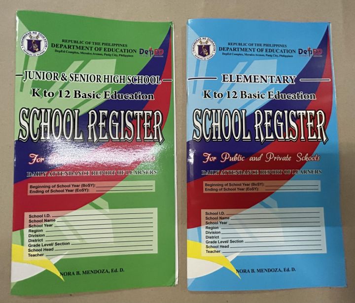 School Register K to 12 Elem. / H.S | Lazada PH