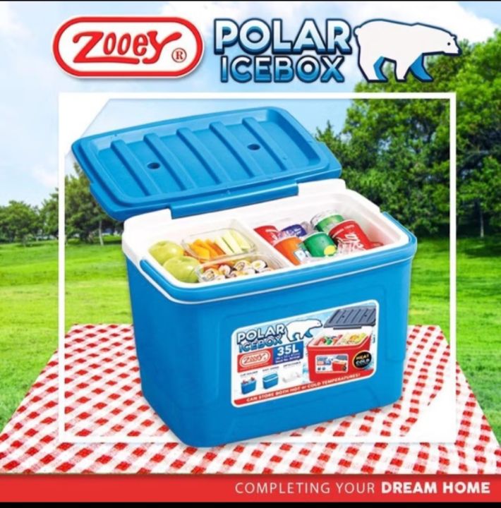 ZOOEY POLAR ICE BOX COOLER BOX 35LITERS | Lazada PH
