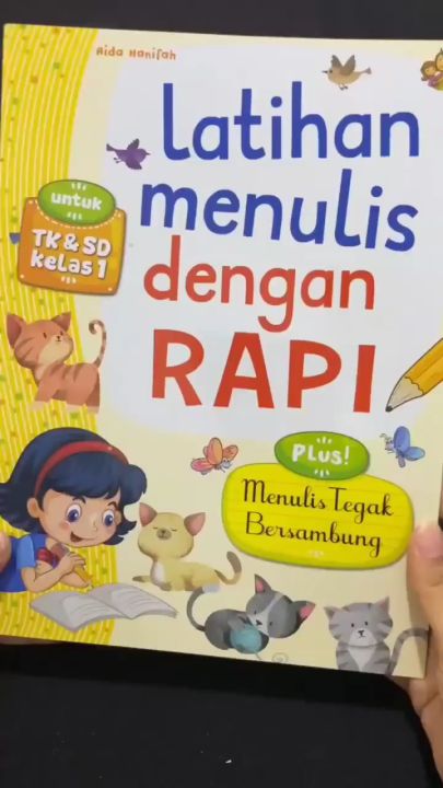Buku Belajar Menulis Latihan Menulis Dengan Rapi Anak Tk - SD | Lazada ...