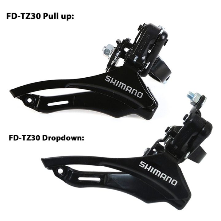 SHIMANO FD TZ30 Bike Front Derailleur Transmission FD 6/7 speed Dial ...