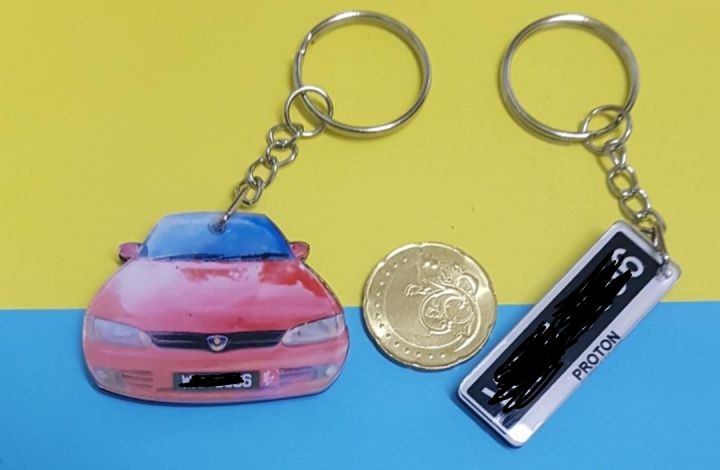 proton wira keychain combo (2D) | Lazada